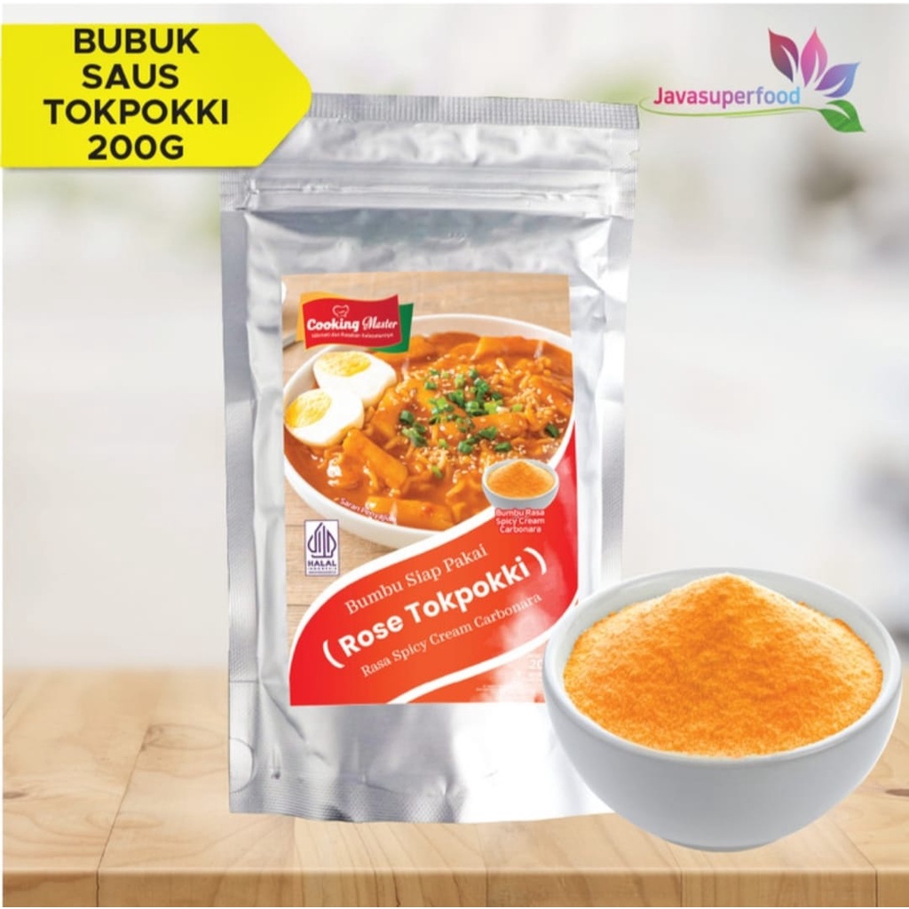 Jual Bubuk Tokpokki \ Rose Tteokbokki Spicy Cream Carbonara Tteokboki ...