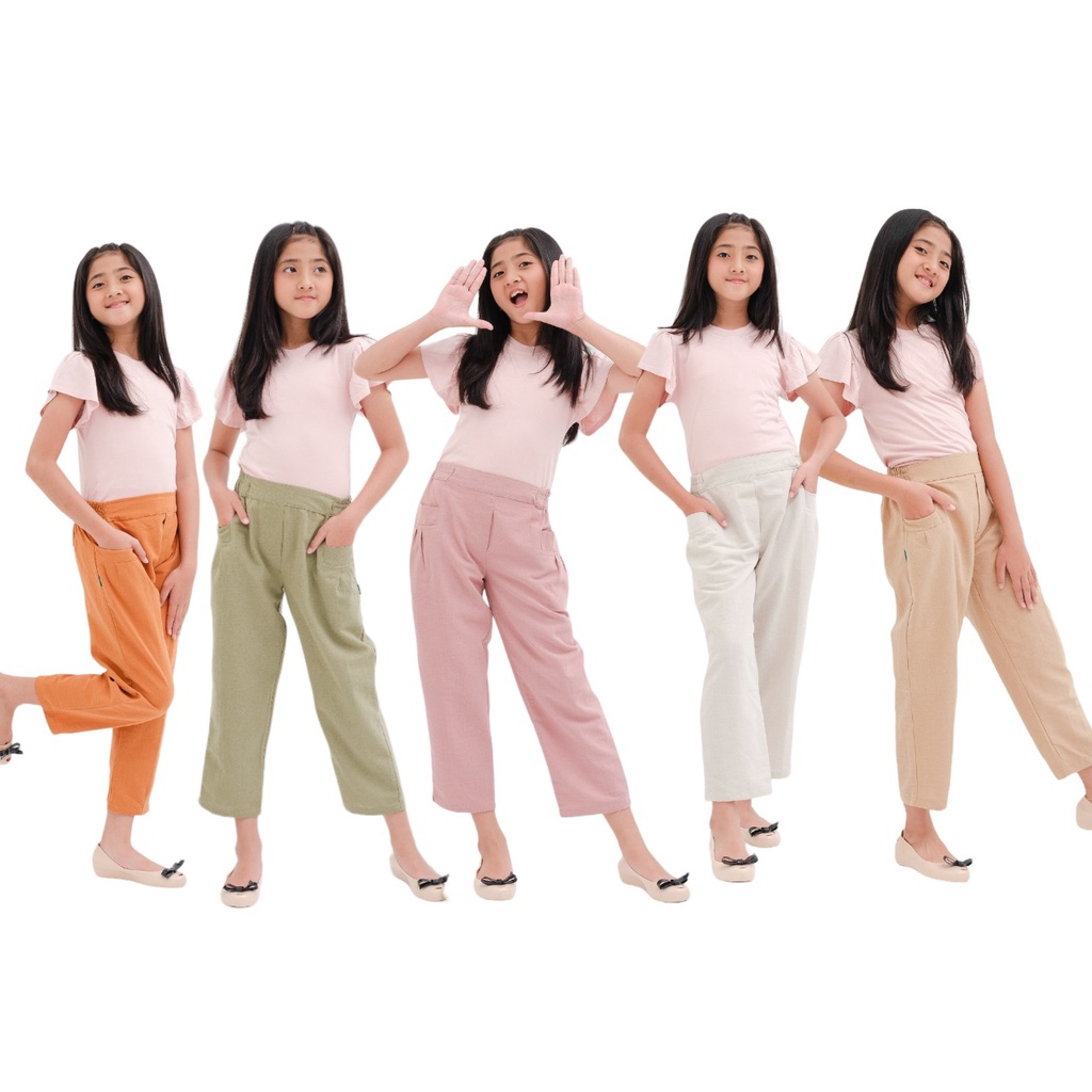 Jual JENAKA KIDS Moira Pants Celana Baggy Panjang Anak Perempuan | Shopee Indonesia