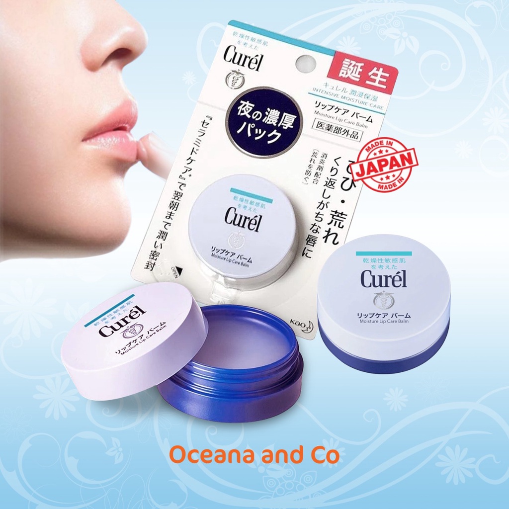 Jual CUREL INTENSIVE MOISTURE LIP CARE BALM ~Original Japan | Shopee Indonesia