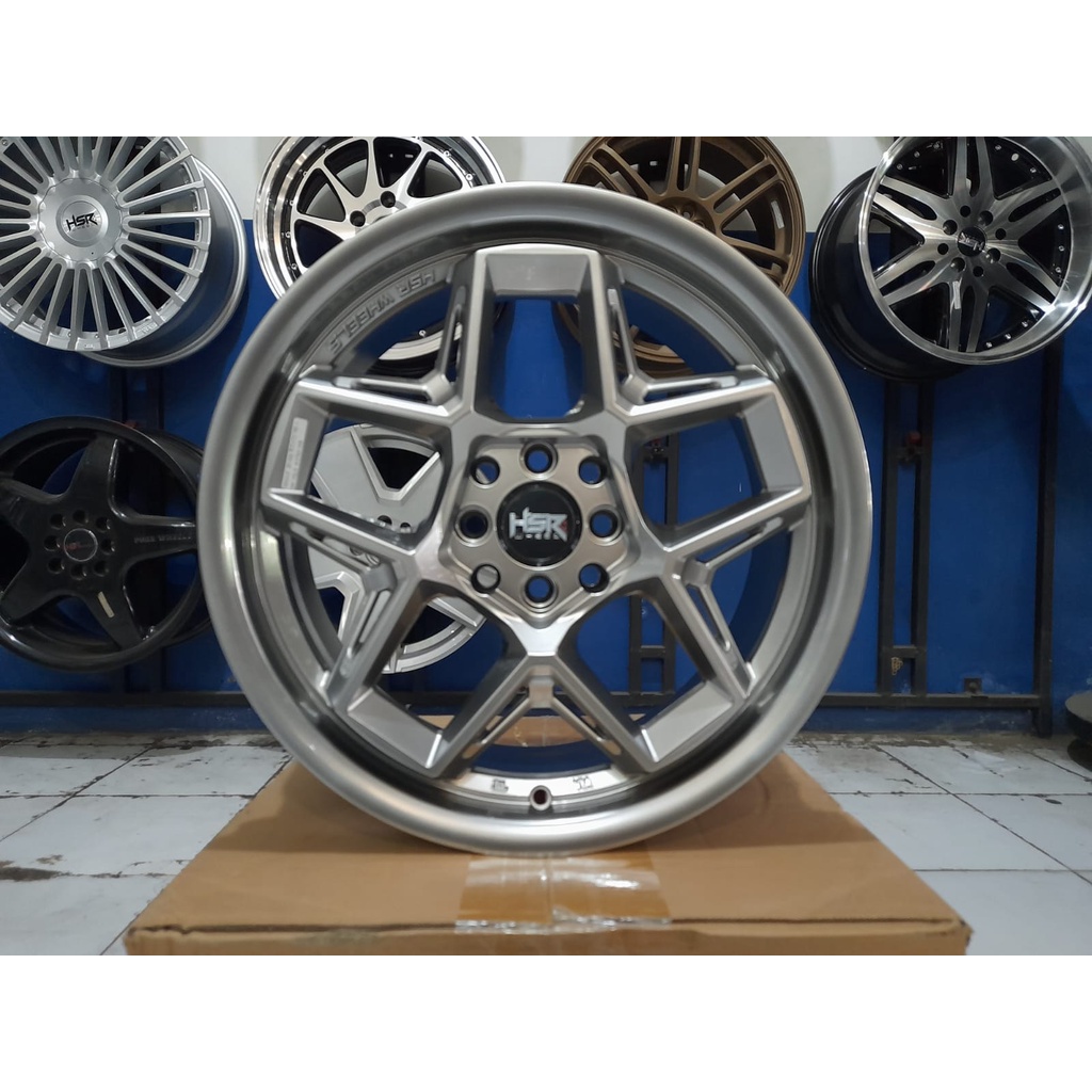 Jual velg racing look jdm ring 17 hsr wasile velg r17 mobilio jazz yaris livina wheels kingdom ...