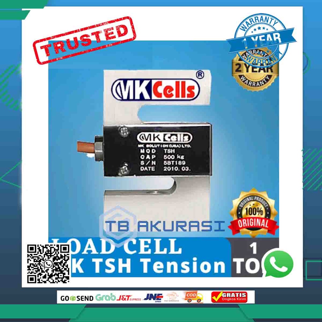 Jual Load Cell Timbangan Digital Mk cells MK-TSH 1 ton 1ton New Original Garansi | Shopee Indonesia
