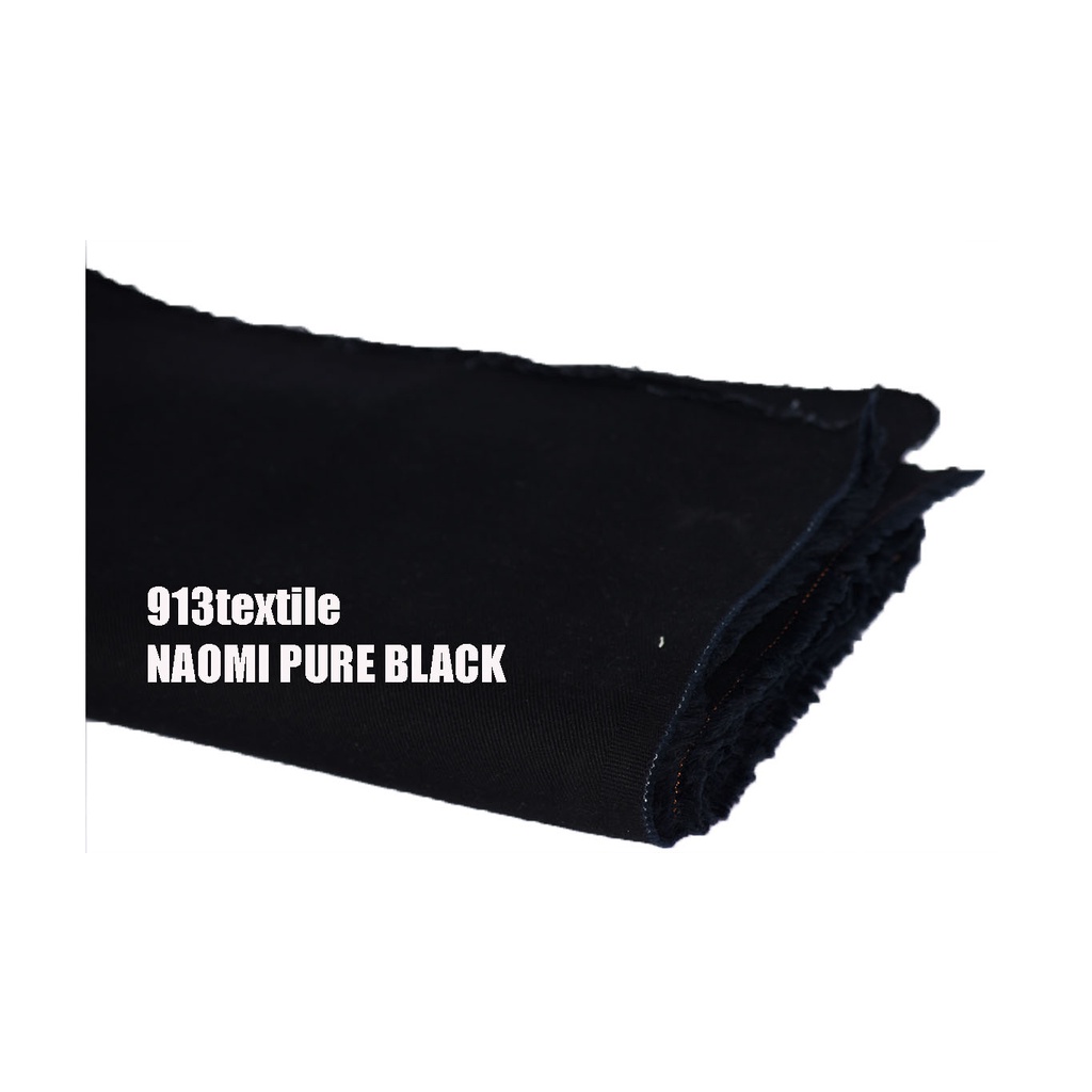 Jual Kain Jeans Hitam Naomi | Shopee Indonesia