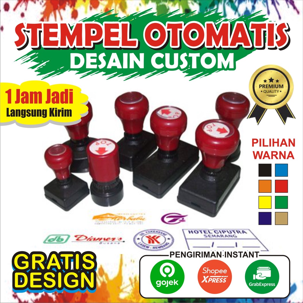 Jual Stempel, stempel custom, stempel nama, stempel murah, stempel perusahaan, stempel flash ...