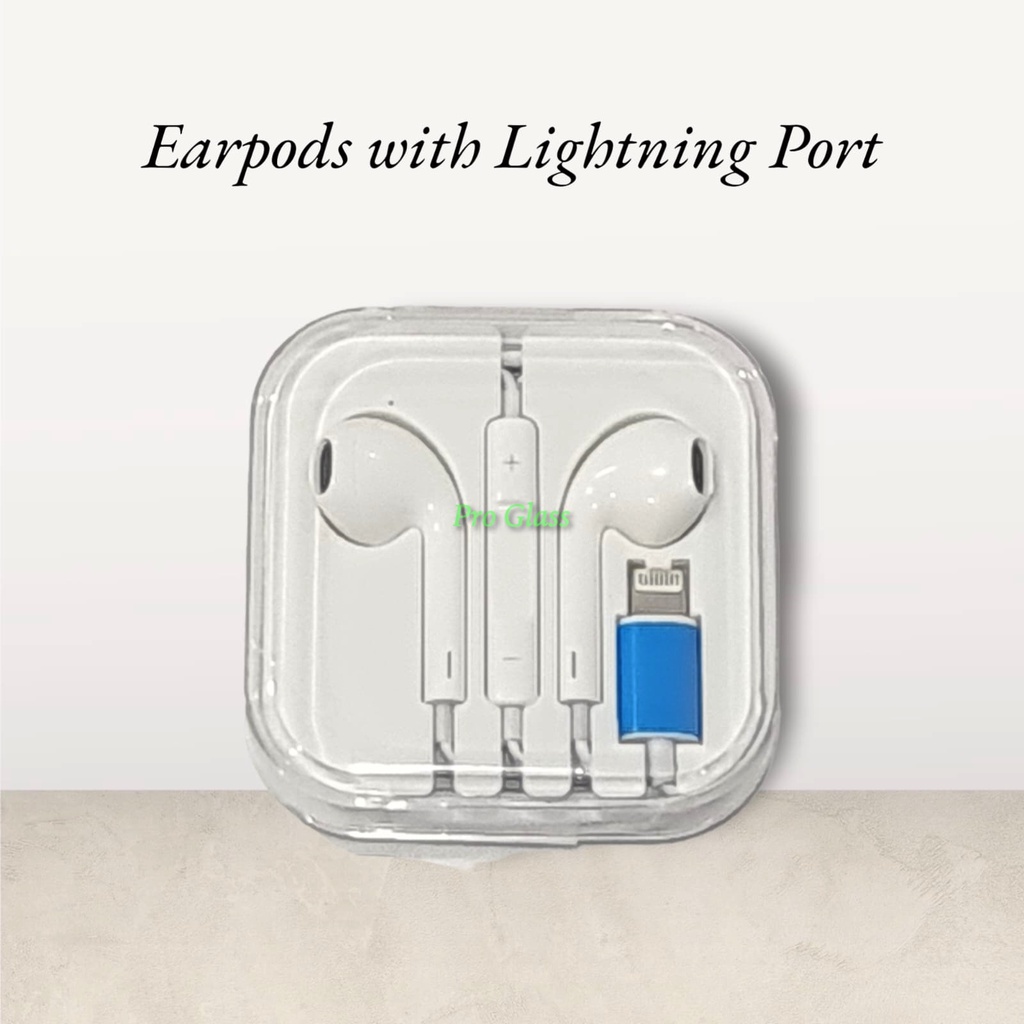 Jual Headset Earphone with Lightning Port For Iphone 7 - 16 Pro Max ...