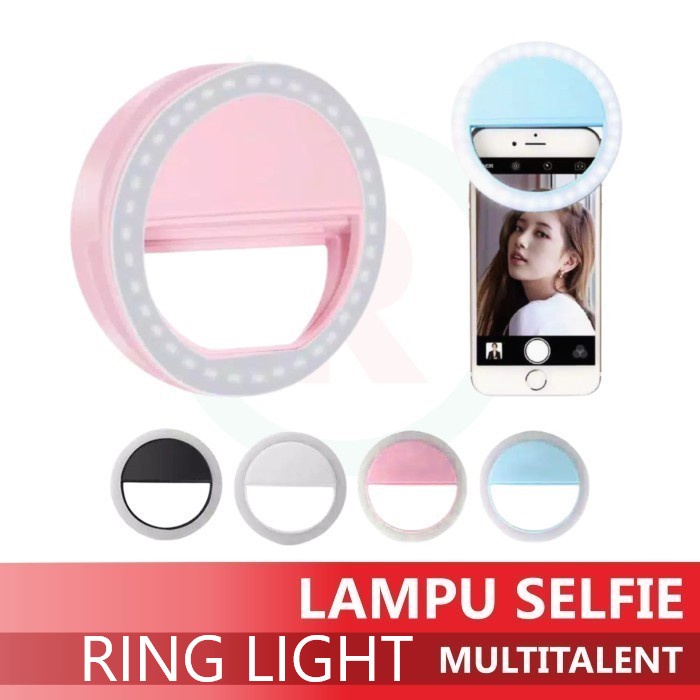 Jual Lampu Selfie light Universal / ring light | Shopee Indonesia