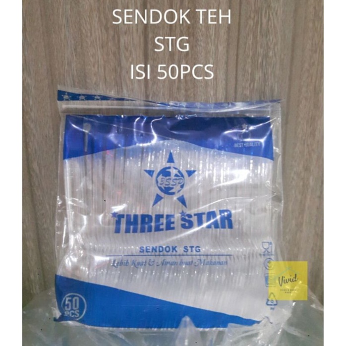 Jual Sendok Teh Kecil Bening STG Tanggung - 11 cm - isi (50 pcs ...