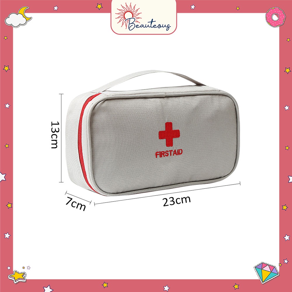 Jual Tas Medis P3K Pouch Medicine Bag Tempat Penyimpanan Obat First Aid ...