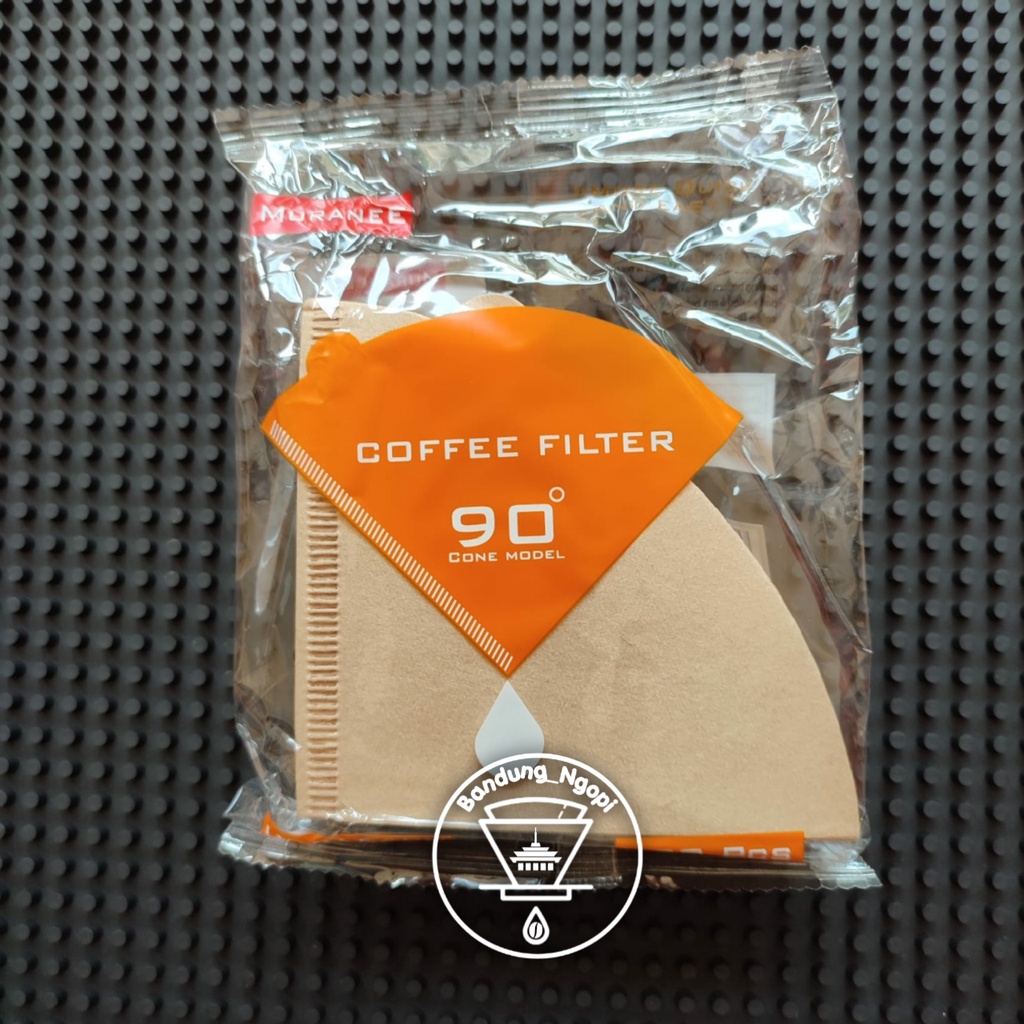 Jual Muranee Paper Filter Kertas Kopi V60 Size V01 isi 100 Lembar ...