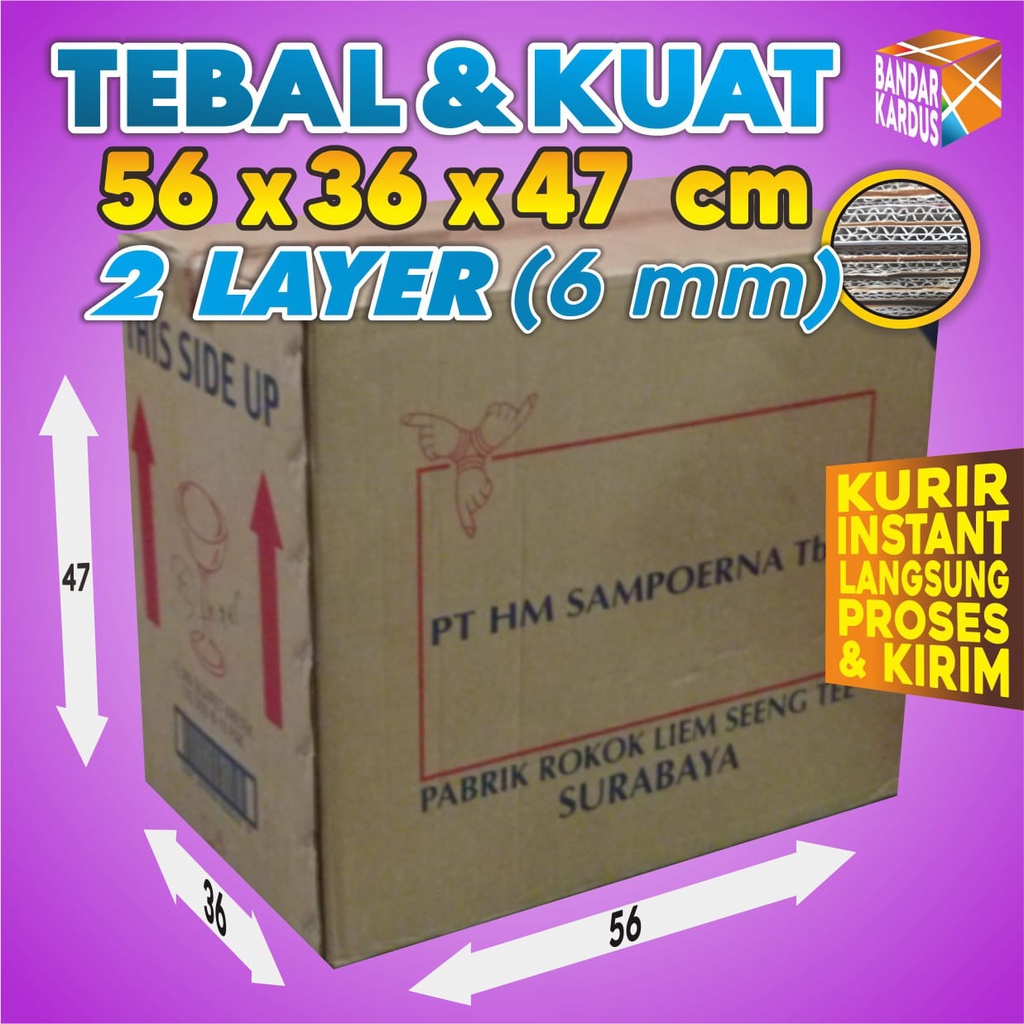 Jual Kardus Besar Pindahan Packing Bekas Jumbo Packaging Dus Tebal Box ...