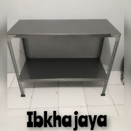 Jual Rak Rak Besi 2 Susun Meja Kompor | Shopee Indonesia