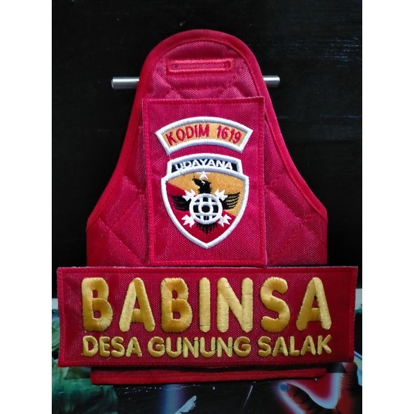 Jual ban lengan babinsa model terbaru / ban lengan logo castum | Shopee ...