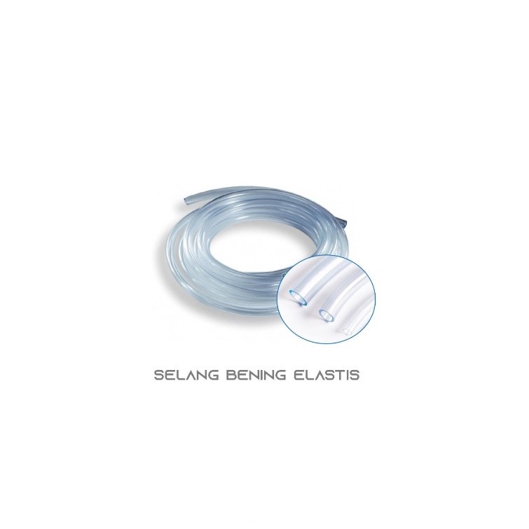 Jual Selang Bening Elastis Pompa Air Aquarium Hidroponik PVC Clear Hose ...