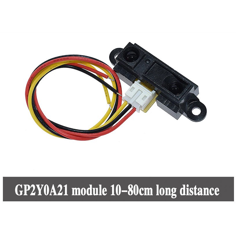 Jual SENSOR Jarak Infra Red (10- 80 cm) IR Analog Distance Sensor ...