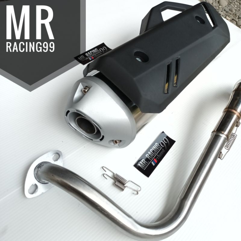 Jual Knalpot Standar racing Pcx 160 -Aerox Old New- Vario 160 -Nmax Old ...