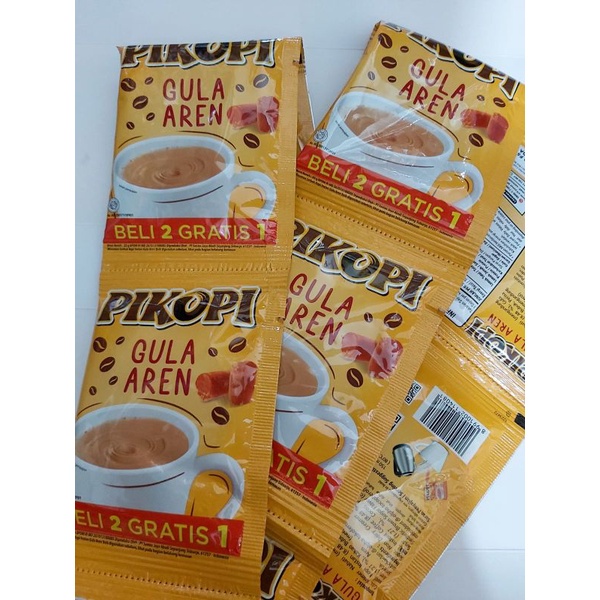 Jual (1 RENCENG isi 15 SACHET) Kopi Instant PIKOPI Gula Aren Sachet ...