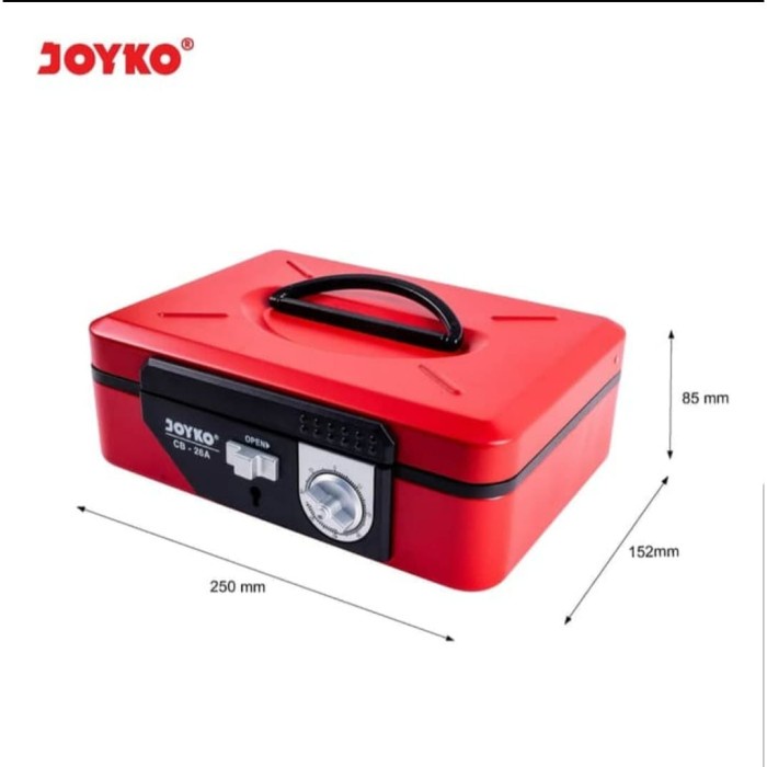 Jual Box File Cash Box Joyko Cashbox Cb 26A Cb-26A Kotak Simpan Tempat ...