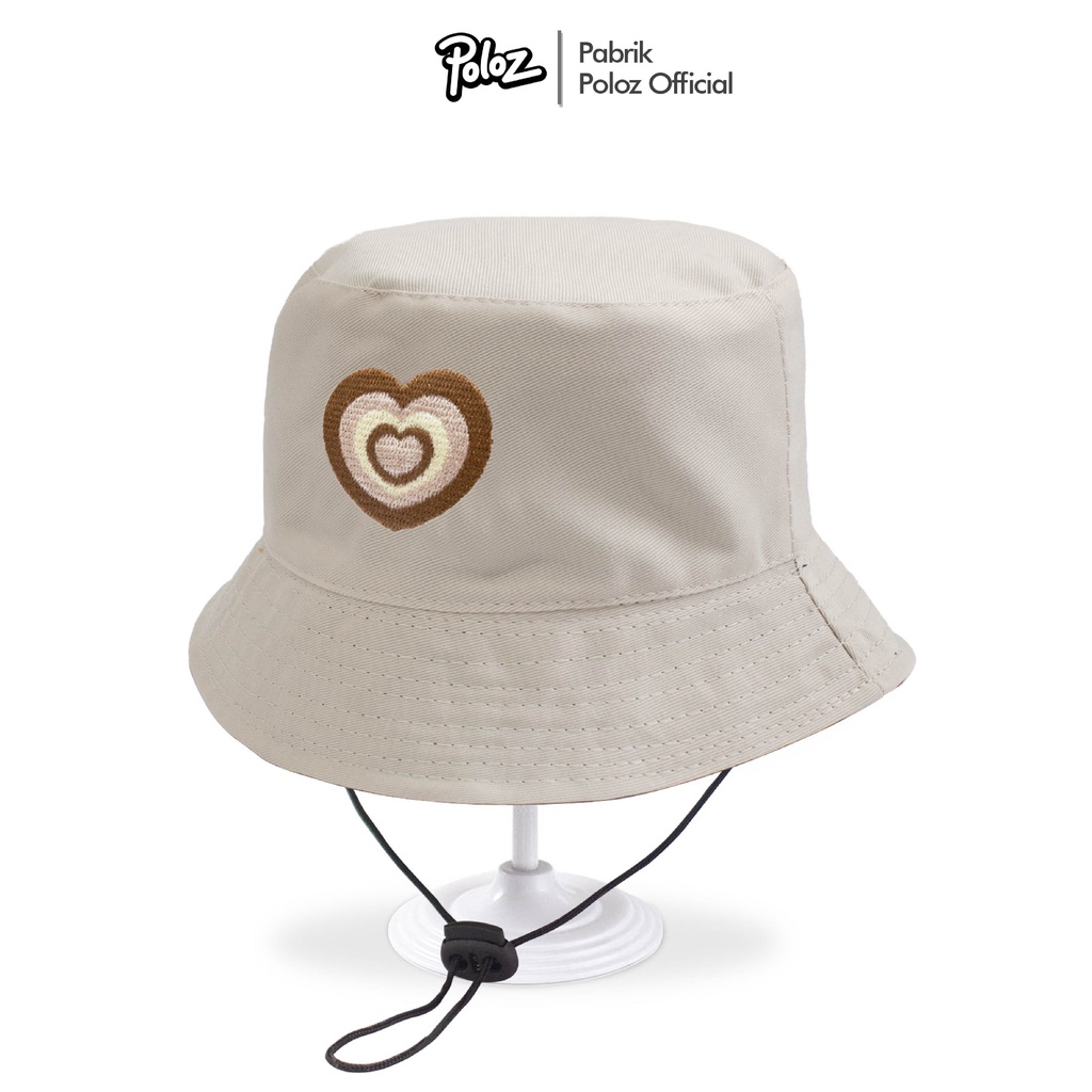 Jual TOPI BUCKET WIDE selebgram aksen tali TOPI BUCKET MUSLIMAH CEWE ...