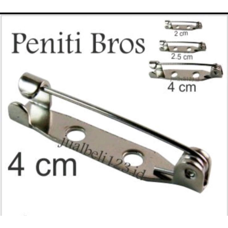 Jual peniti Bros 4cm(30pcs) | Shopee Indonesia