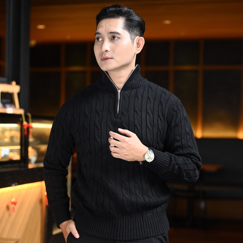 Jual MALVIN SWEATER (BLACK) By Wynman | Shopee Indonesia