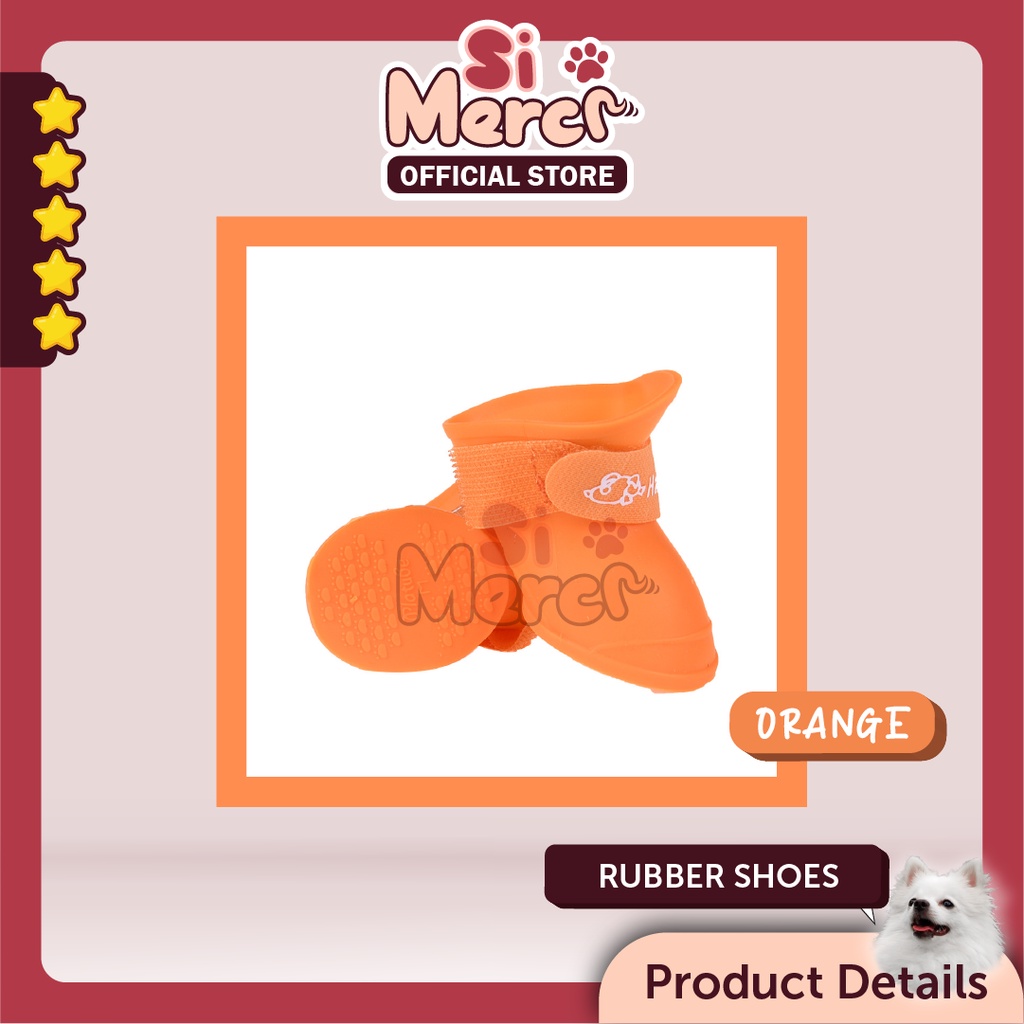 Jual Rubber Shoes / Sepatu Karet Anjing / Sepatu Boots Anjing Kucing ...