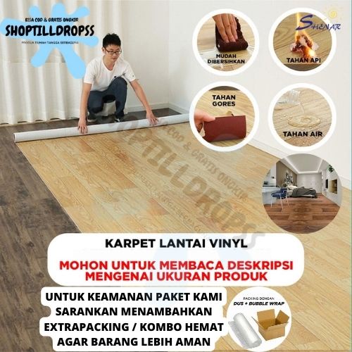 Jual Stiker Dinding Urat Kayu !!! Vinyl Lantai Stiker 15Cm X 92 Cm ...