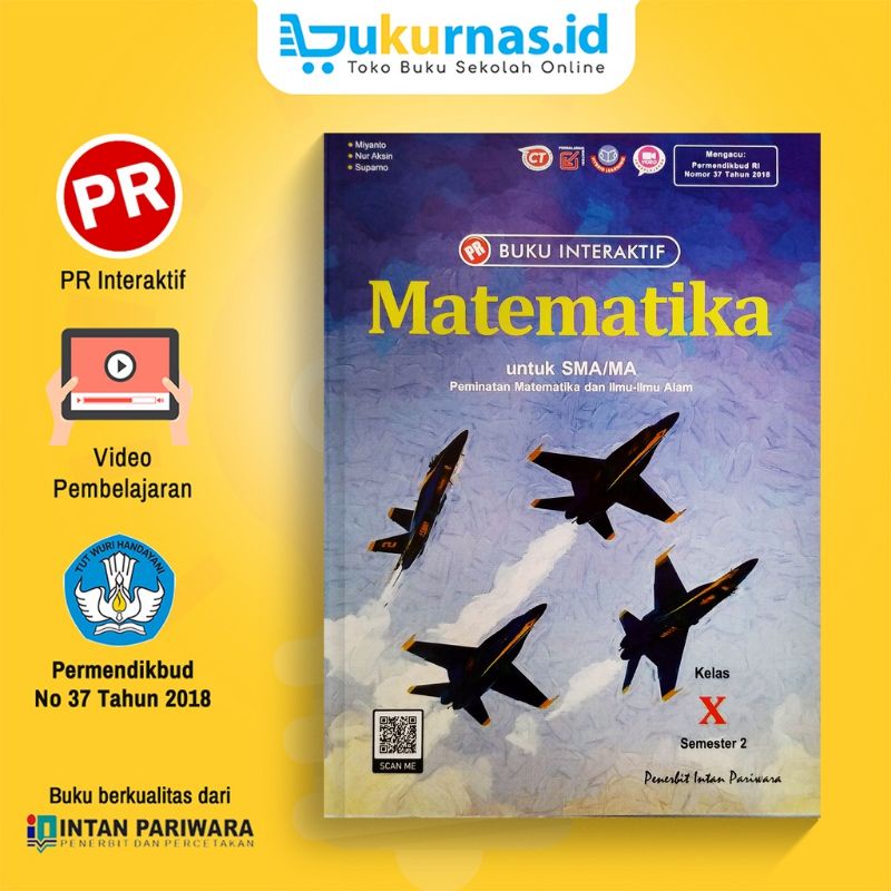 Jual Buku lks pr interaktif matematika peminatan kelas X, 10 semester 2 tahun 2022 Revisi K13 ...