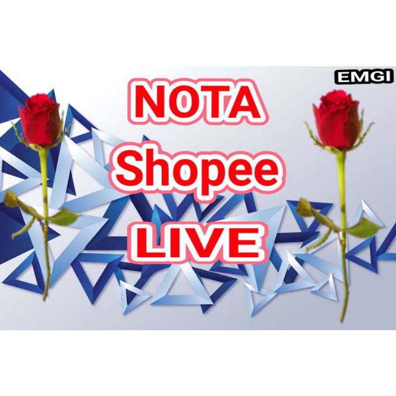 Jual NOTA SHOPEE LIVE | Shopee Indonesia