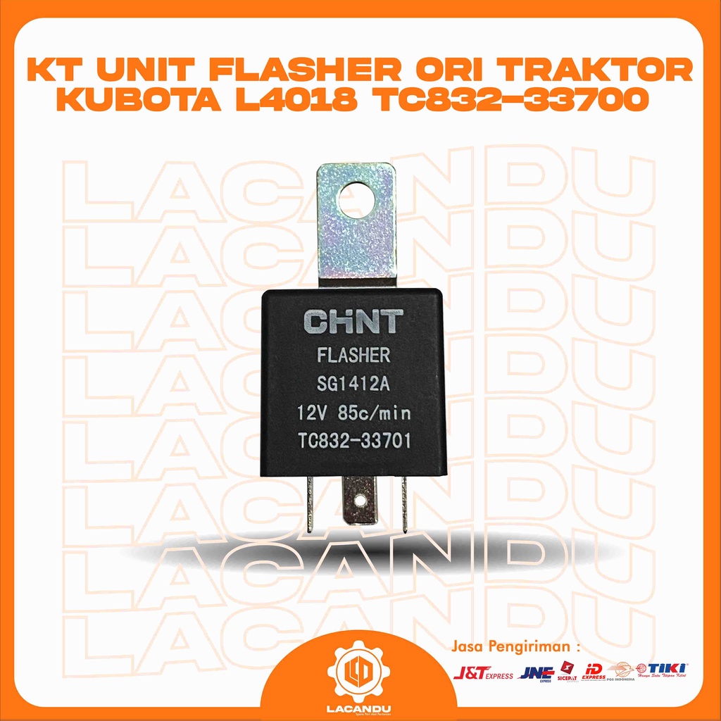 Jual KT UNIT FLASHER ORI TRAKTOR KUBOTA L4018 TC832-33700 for TRAKTOR ...