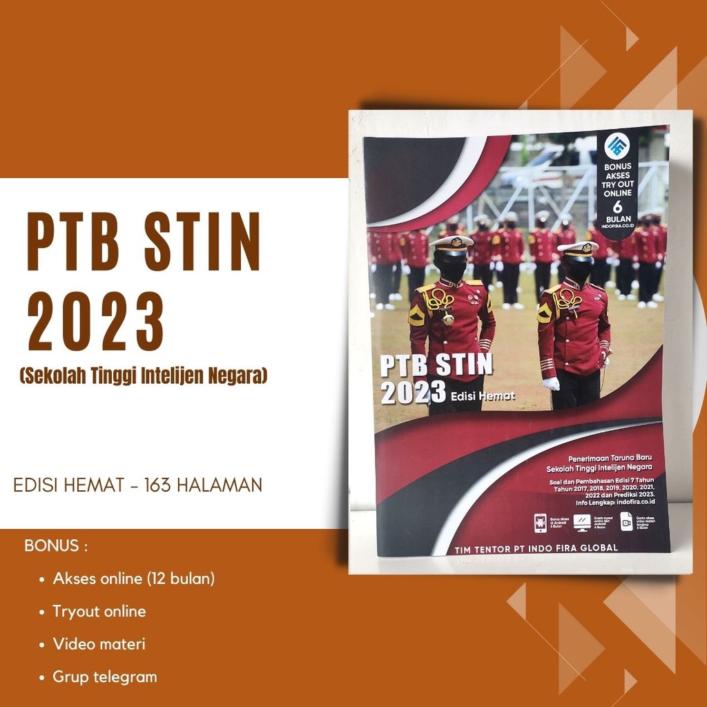 Jual BUKU PTB STIN (SEKOLAH TINGGI INTELIJEN NEGARA) 2023 - Edisi hemat ...