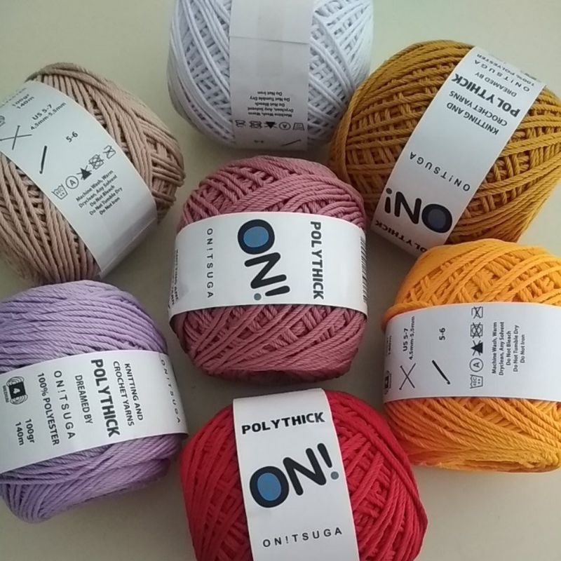 Jual Benang Rajut Polythick Onitsuga | Shopee Indonesia