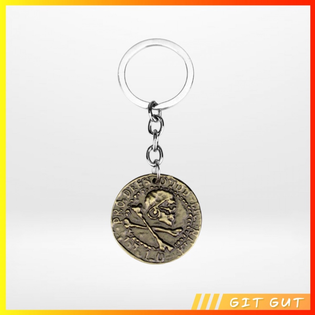 Jual Keychain Gantungan Kunci Nathan Drake Uncharted 4 Pirate Sigil ...