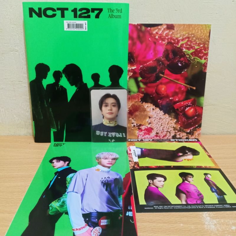 Jual (READY) NCT 127 Sticker Sticky Photocard PC Jaehyun Taeyong ...