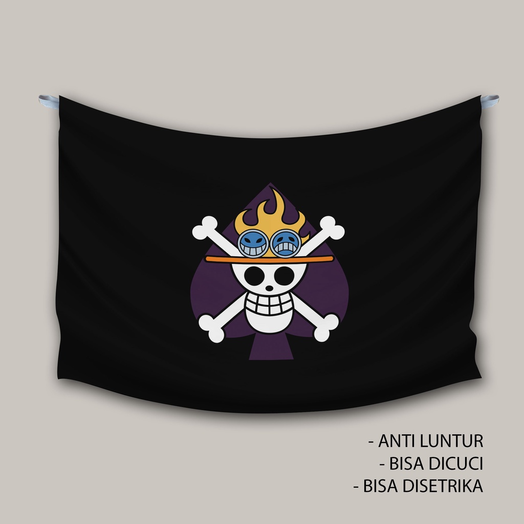 Jual POSTER BENDERA ONE PIECE Wall Decor Kain Aesthetic Cosplay ...