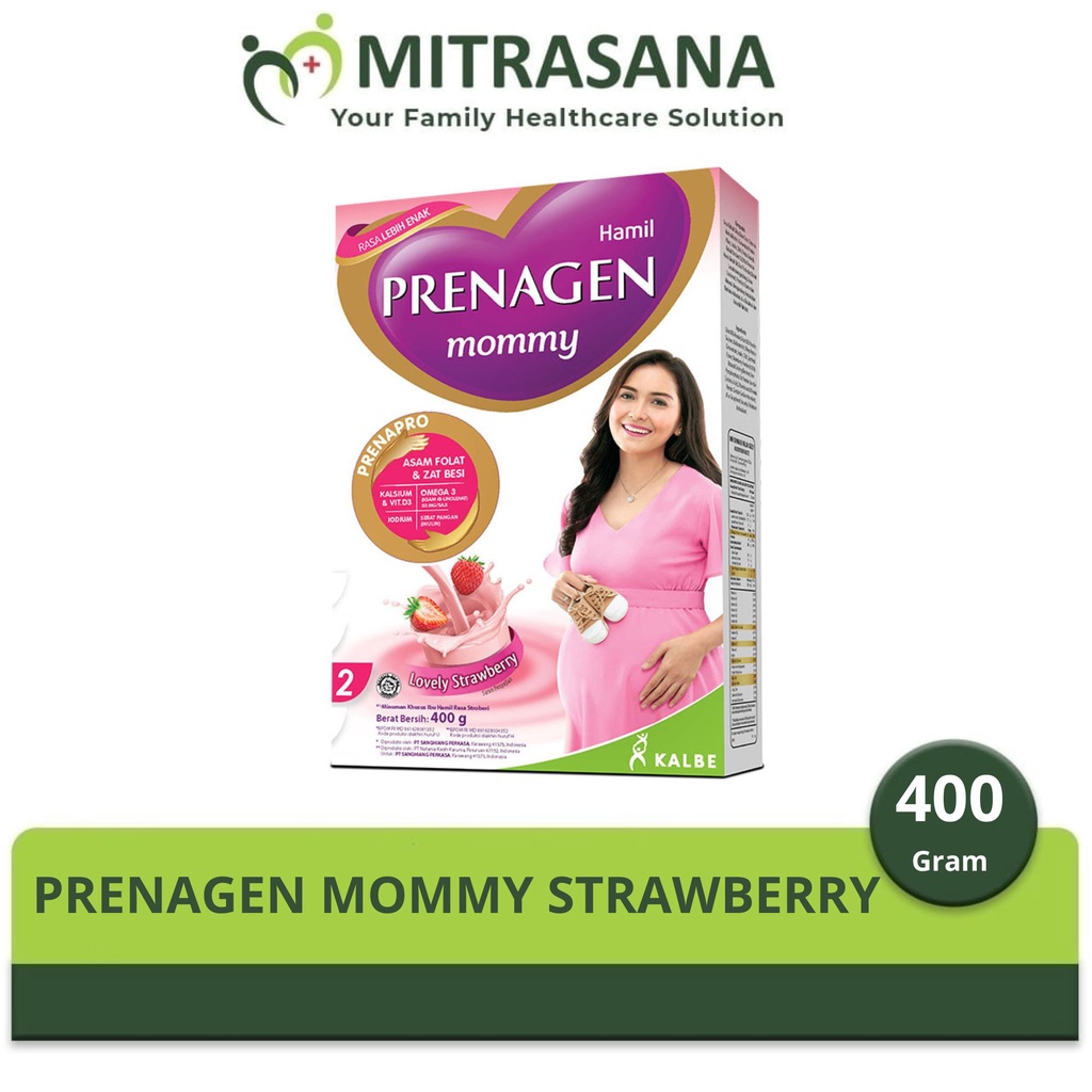 Jual Prenagen Mommy Strawberry 360 Gram - Susu Trimester Kedua | Shopee Indonesia