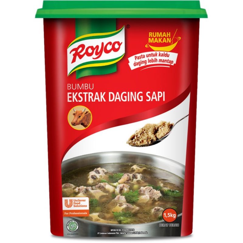 Jual ROYCO Bumbu Ekstrak Daging Sapi 1,5 kg | Shopee Indonesia