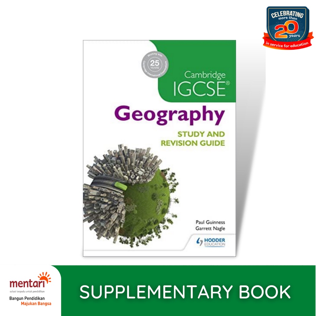 Jual Cambridge IGCSE Geography Study & Revision Guide | Buku latihan Geografi untuk kelas 9-10 ...