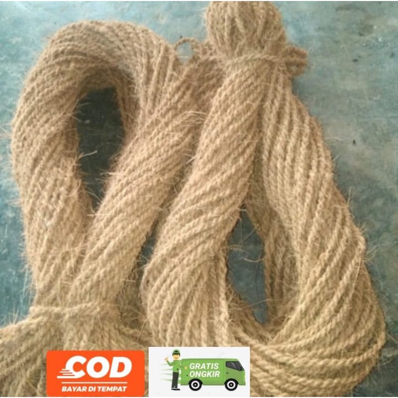 Jual Tali sabut kelapa halus tali ikat anggrek garukan kucing panjang ...