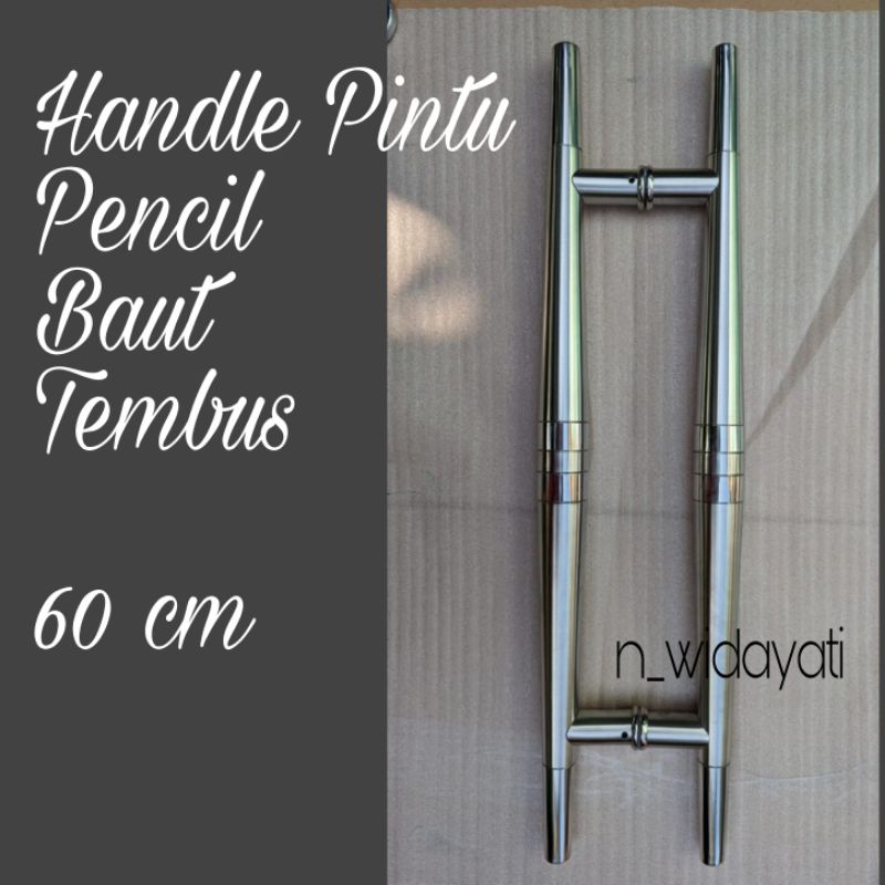 Jual Handle Pintu Rumah Baut Tembus Pencil Lis 60 cm | Shopee Indonesia