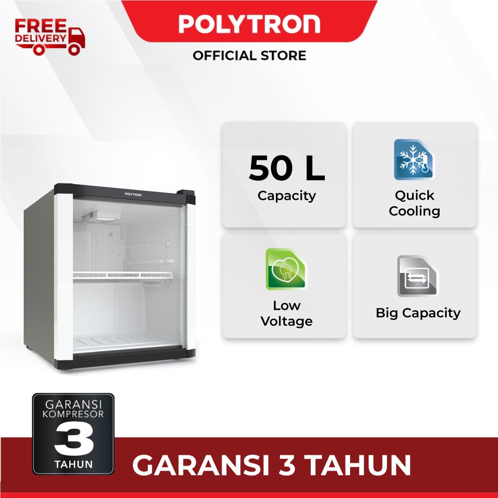 Jual POLYTRON Showcase Mini 50 Liter SCH 51 | Shopee Indonesia