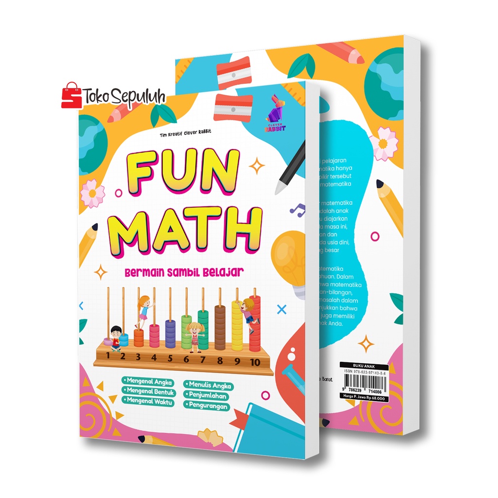 Jual Buku Matematika Anak TK Paud - Fun Math Bermain Sambil Belajar ...