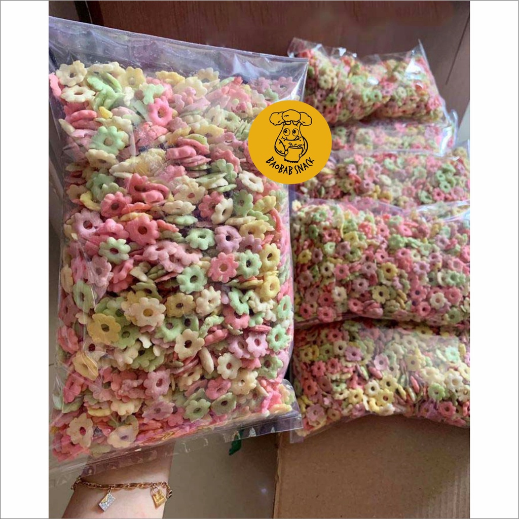 Jual Pilus Sakura Warna 250gr - BAOBAB SNACK - Ajisan Kembang Ribut ...