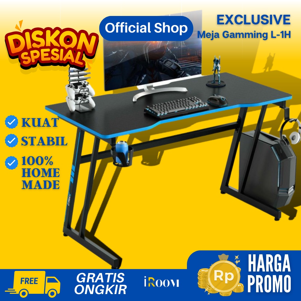 Jual Meja Kerja Komputer Gaming PC Minimalis 16 Model Terbaru 2023 Meja ...