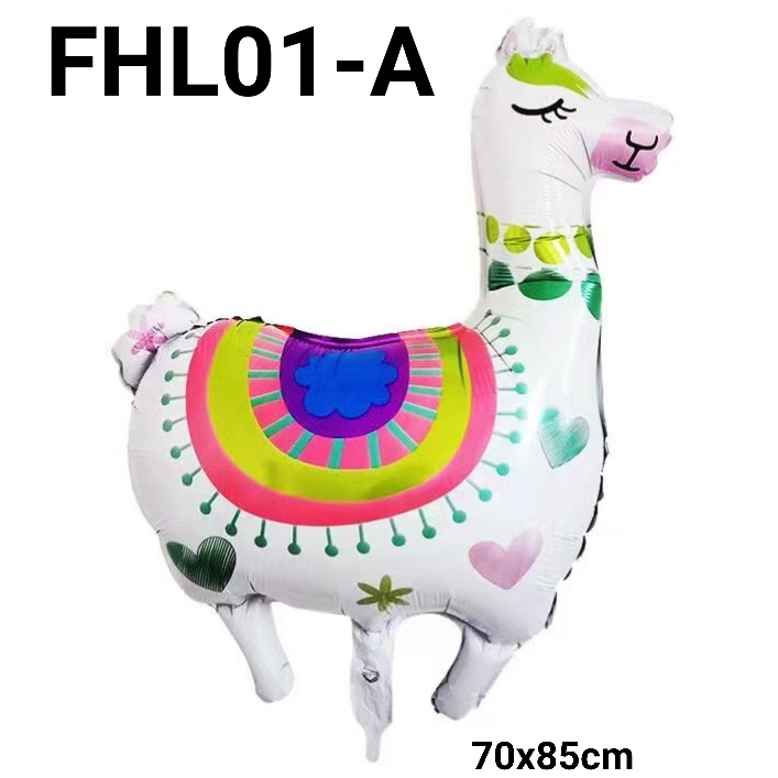 Jual FHL01-A Balon foil hewan binatang animal unta llama alpaca camel ...