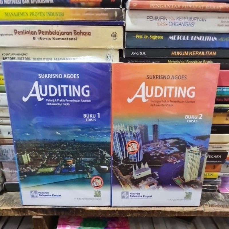 Jual Auditing buku 1 dan buku 2 edisi 5 by Sukrisno Agoes SUDAH 2 BUKU ... Jual Auditing buku 1 dan buku 2 edisi 5 by Sukrisno Agoes SUDAH 2 BUKU ...