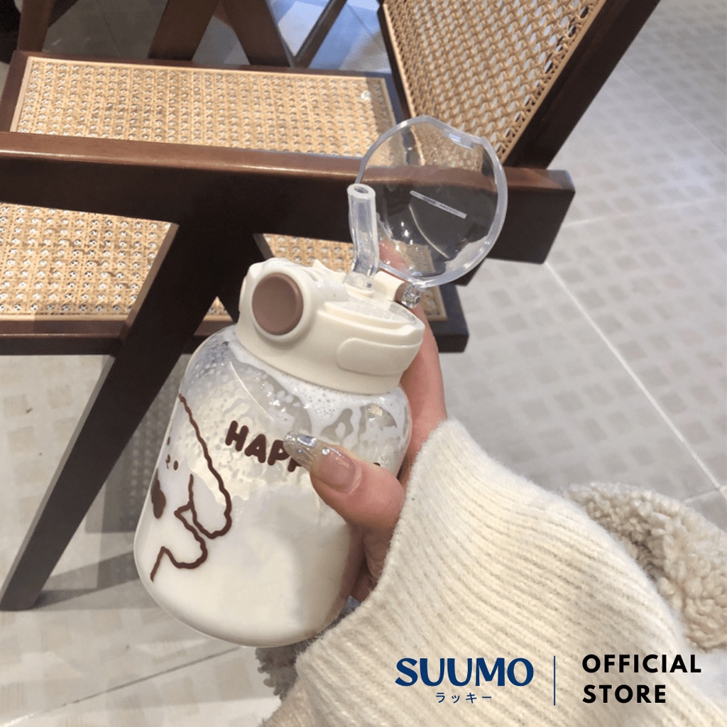 Jual Suumo Botol Minum Sedotan Transparan Anak 600ml | Shopee Indonesia