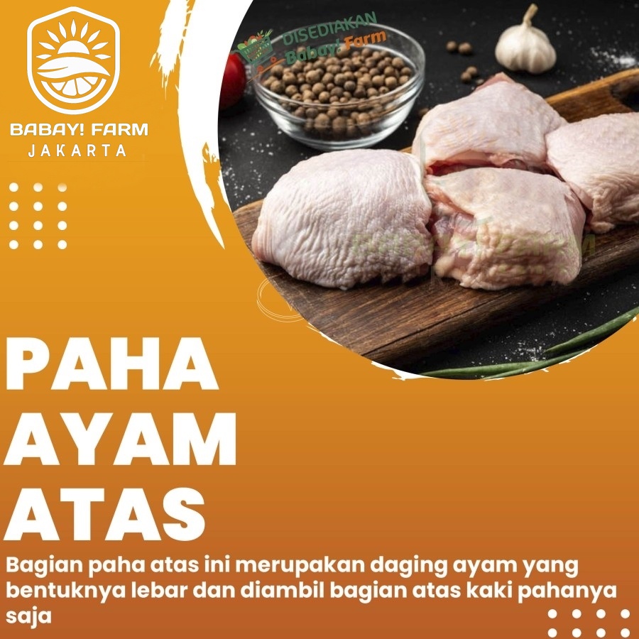 Jual daging paha ayam atas / chicken thigh | Shopee Indonesia