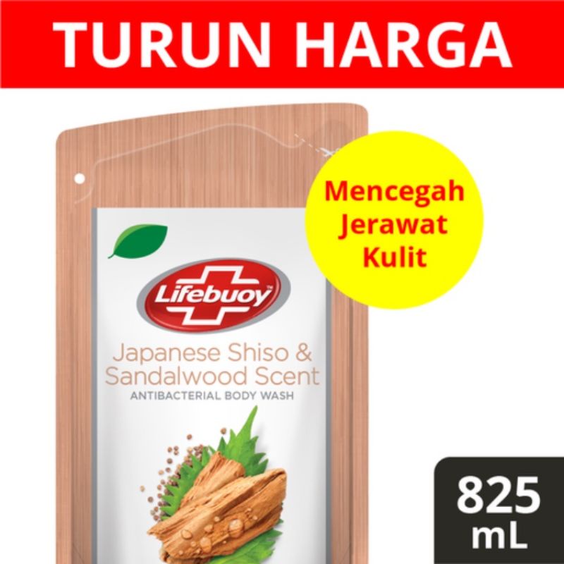 Jual LIFEBUOY Japanese Shiso & Sandalwood Scent Antibacterial 825ml ...