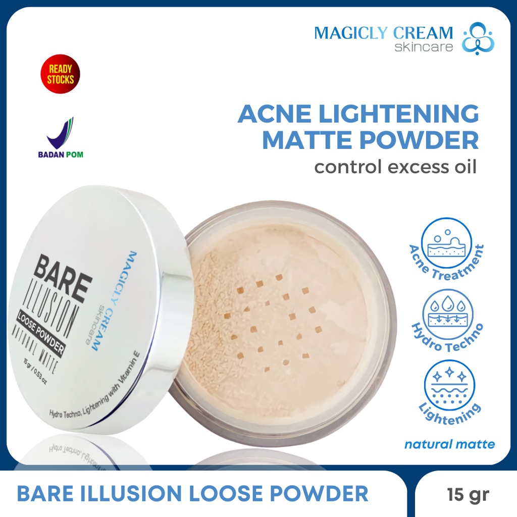 Jual Loose Powder | Bedak Tabur | Mencerahkan Wajah dan Melembabkan ...