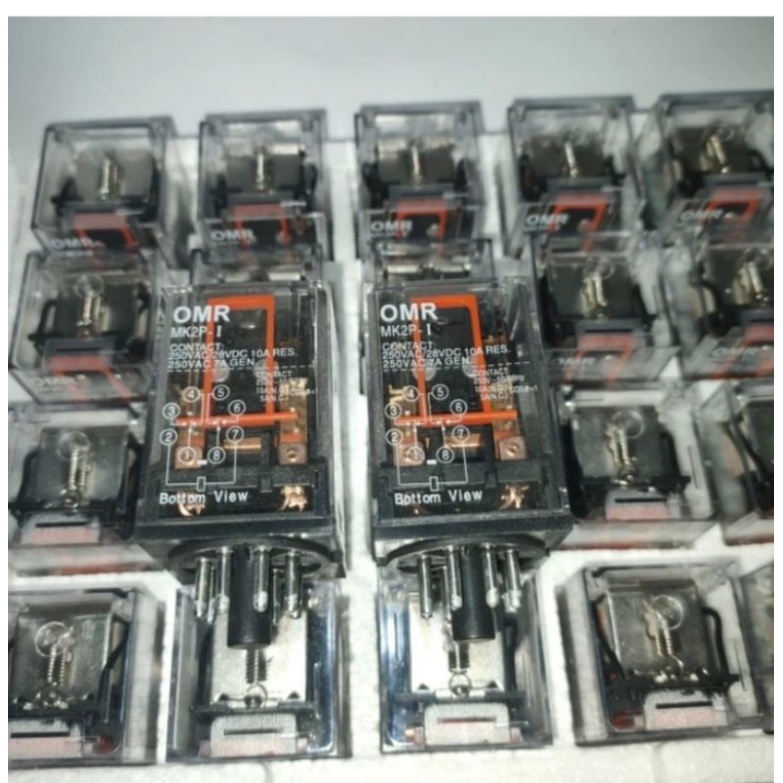 Jual Relay AC Omron OMR Original 220V 8P | Shopee Indonesia