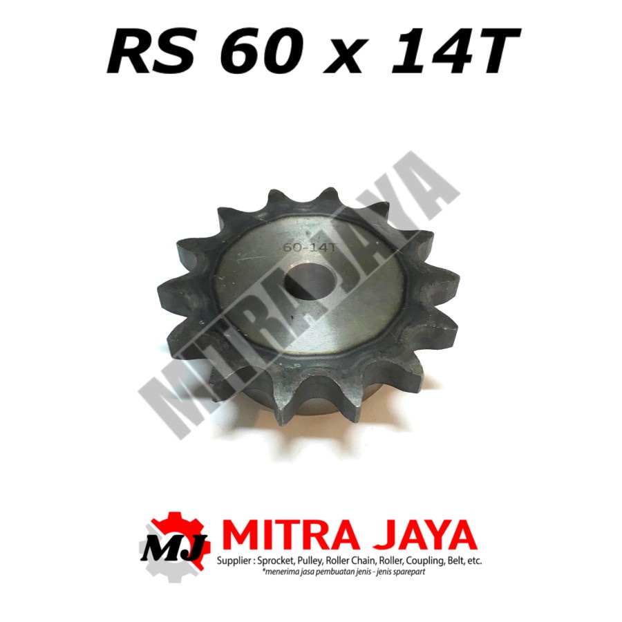 Jual SPROCKET GEAR SINGLE RS 60 x 14 SPROCKET RANTAI GIGI 14T | Shopee ...